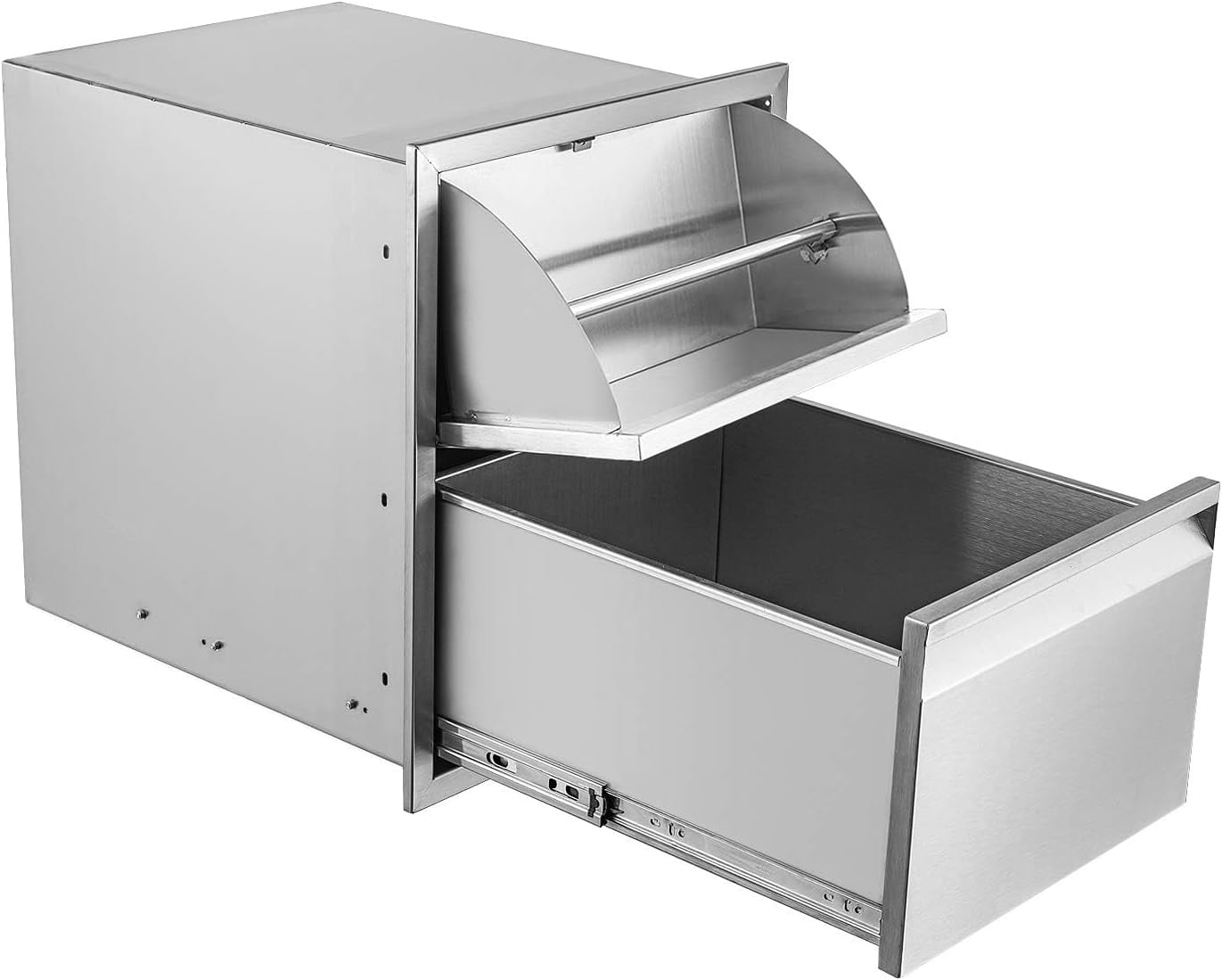 Outdoor Kitchen Single Drawer with Paper Towel Holder Combo Works with ...