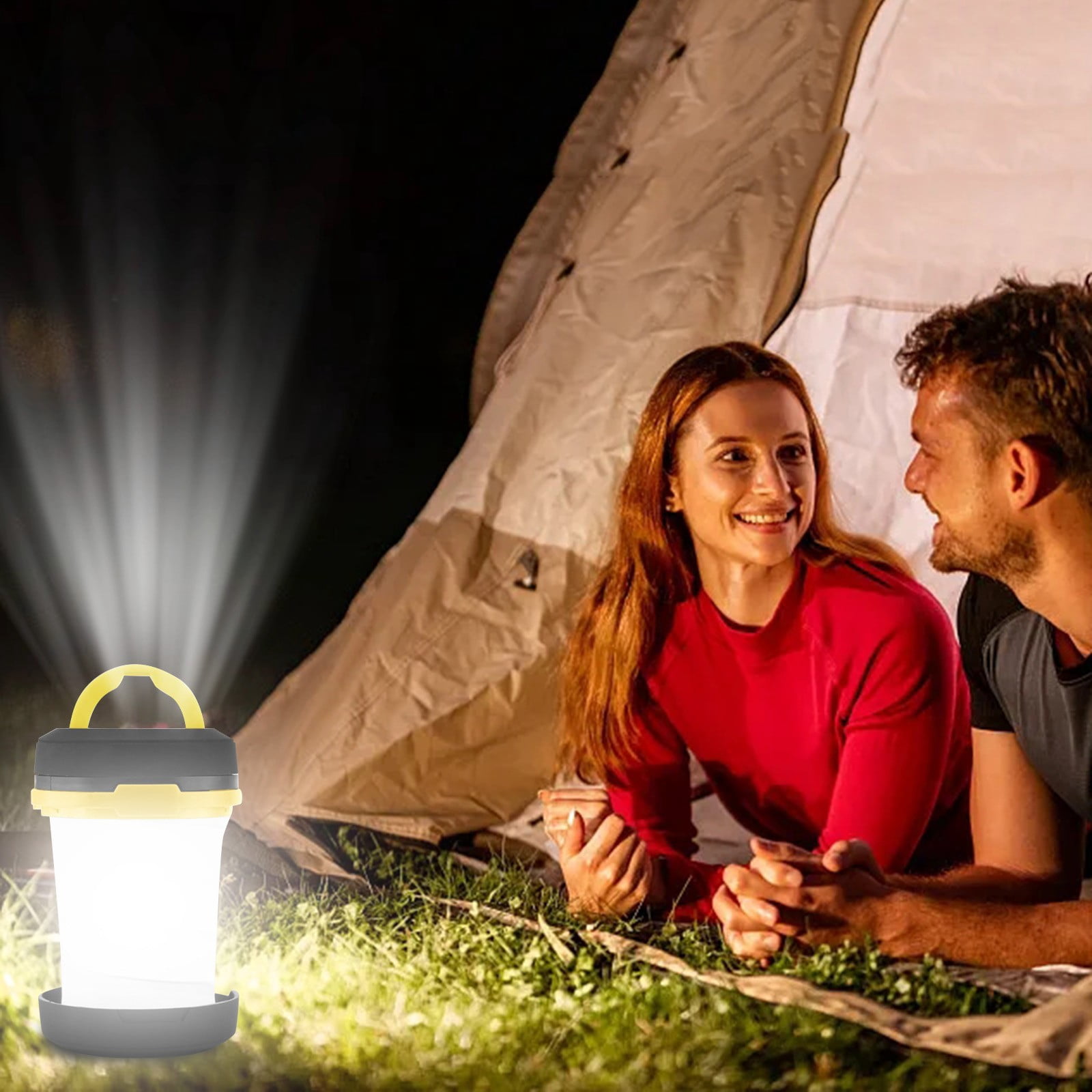 Outdoor LED Camping Light Tent Light Retractable Camping Light Dry ...