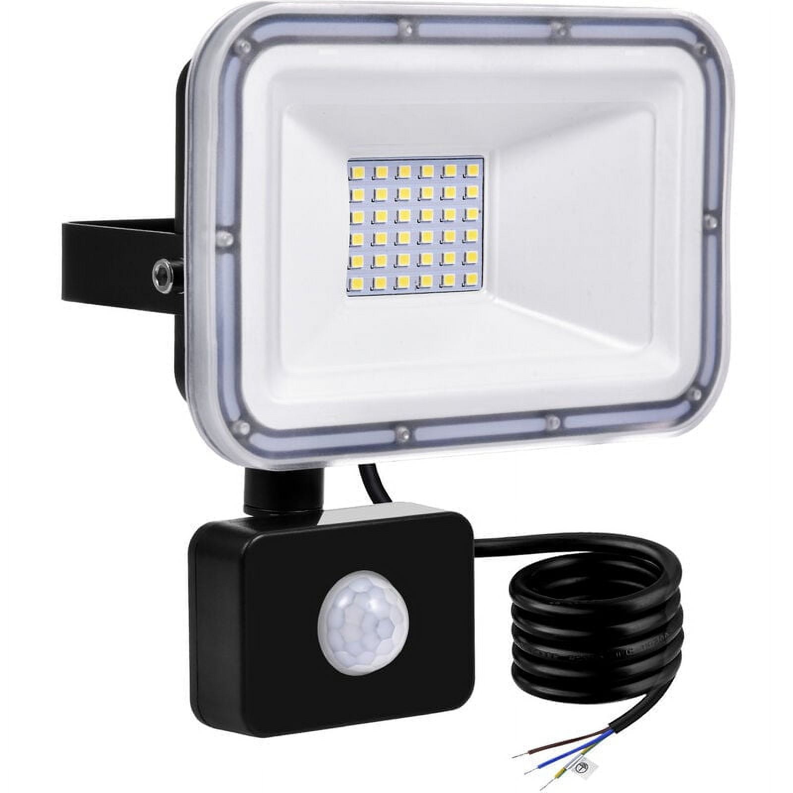 Outdoor LED Floodlight IP67 Waterproof - Security Light with PIR Motion ...
