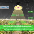 Outdoor LED Grow Lights, Waterproof String Grow Light, Full Plant ...