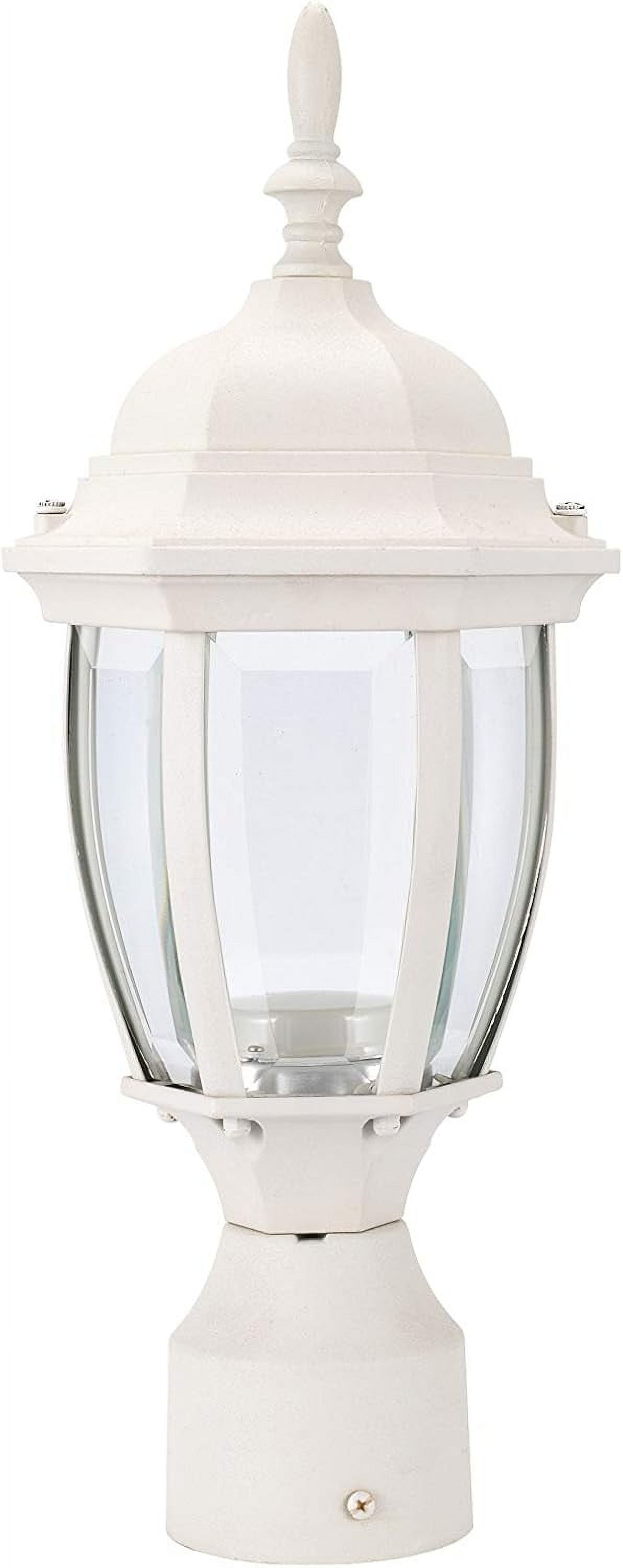 Outdoor LED Post Lighting Fixture, 9.5W 800 Lumens, 5000K Daylight ...