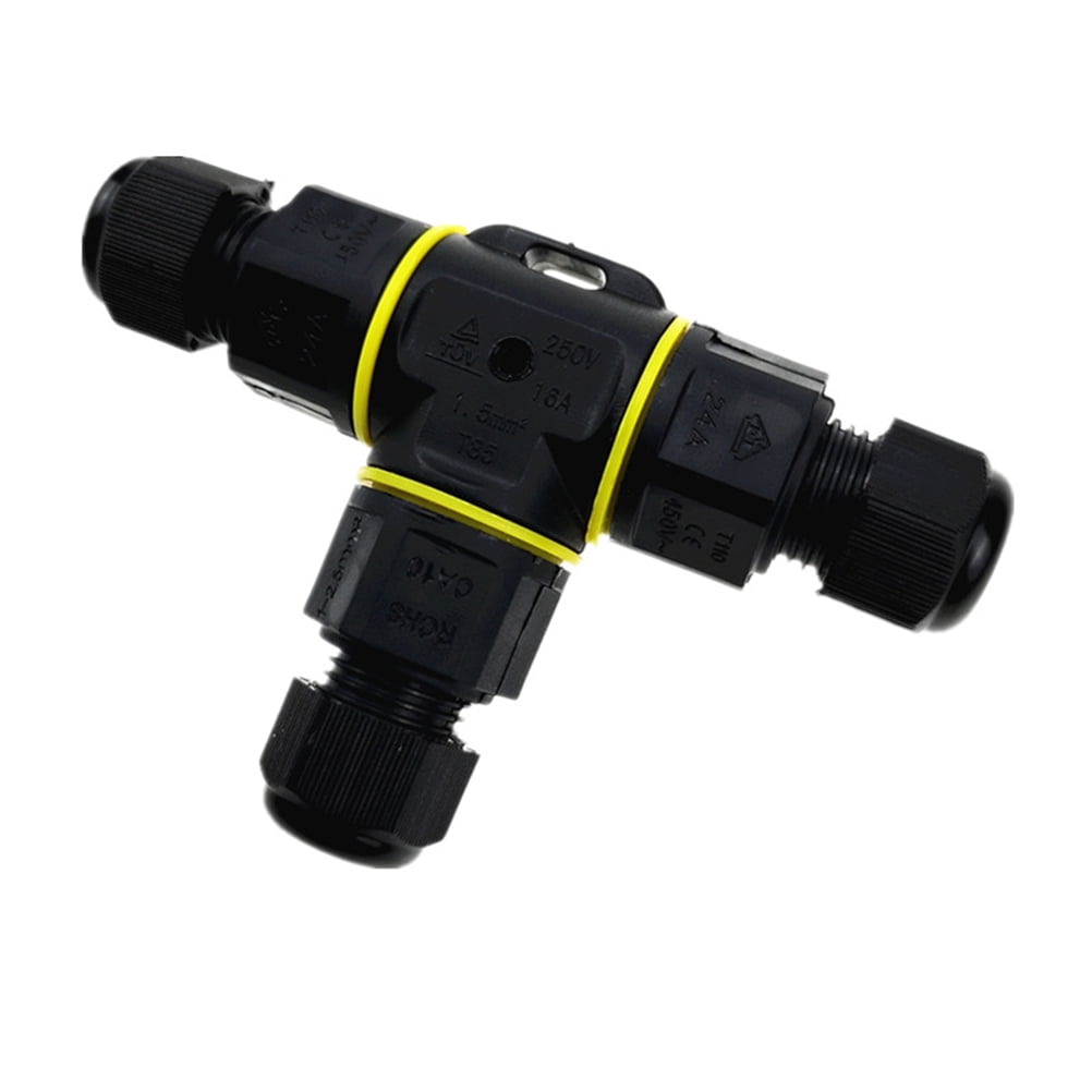 Outdoor Lamp Set Joints Cable Waterproof Connector Waterproof Cable ...