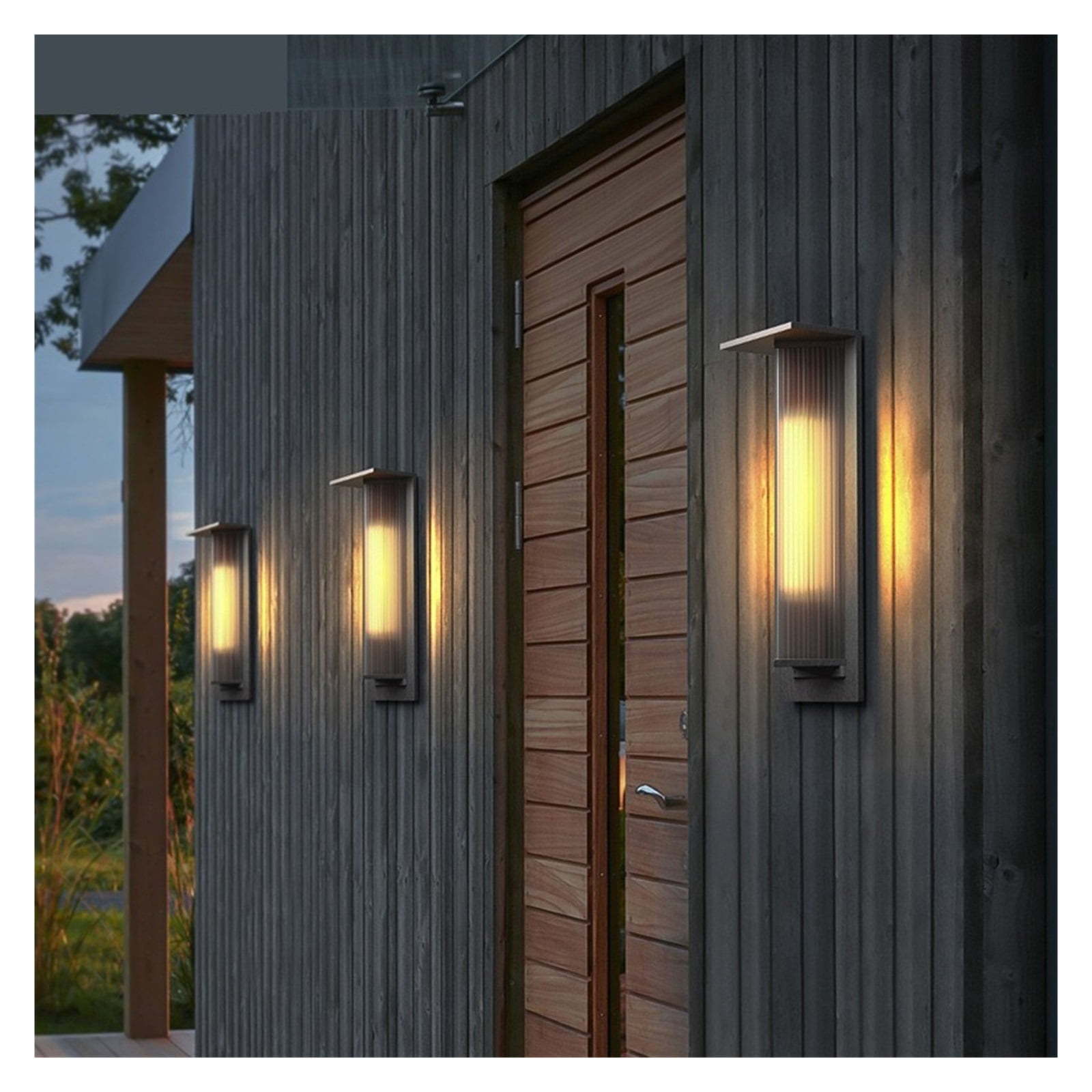 Outdoor Lamp, Wall Light Solar Garden Lights Led Light Outdoor Lighting ...