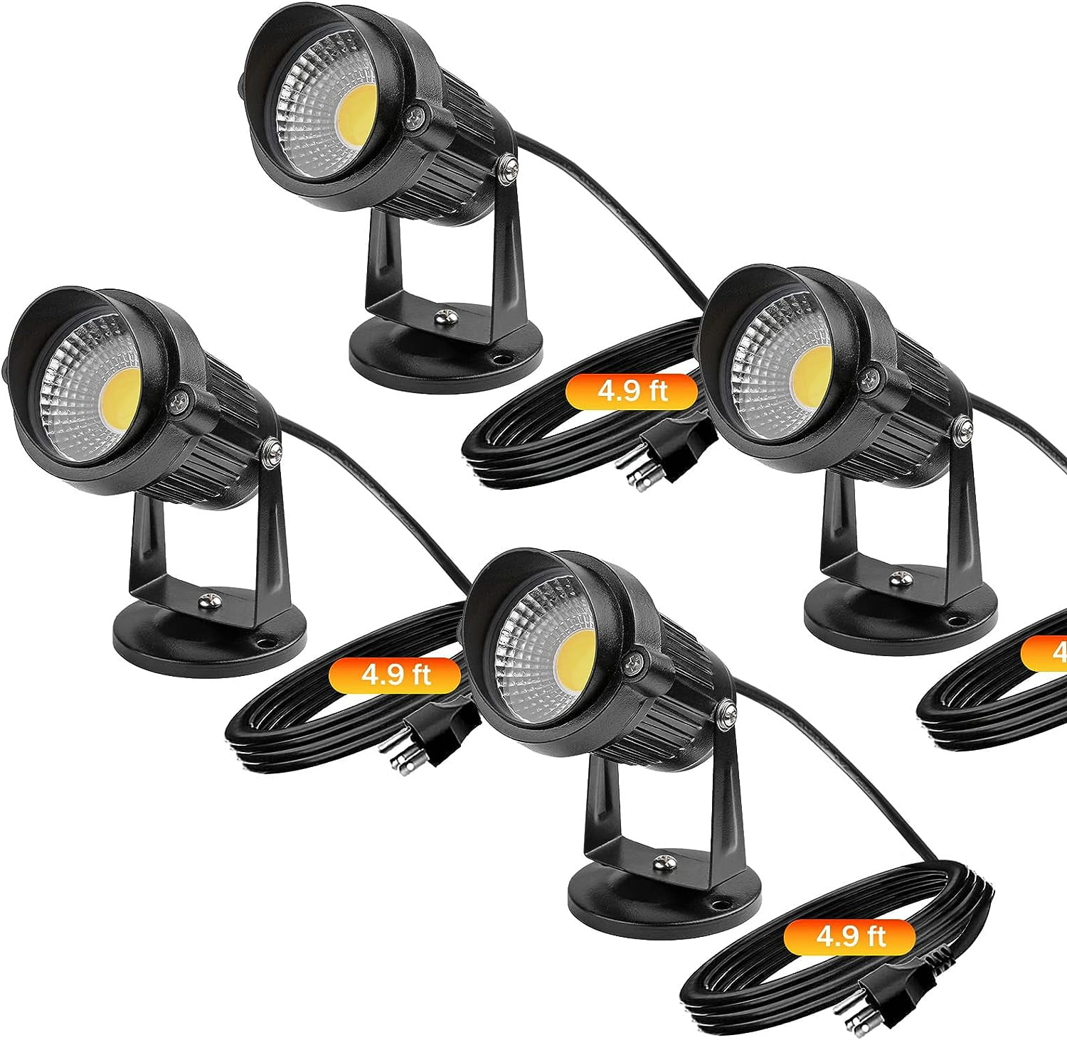 Outdoor Landscape Lighting - 5W LED Outdoor Spot Lights Uplighting ...