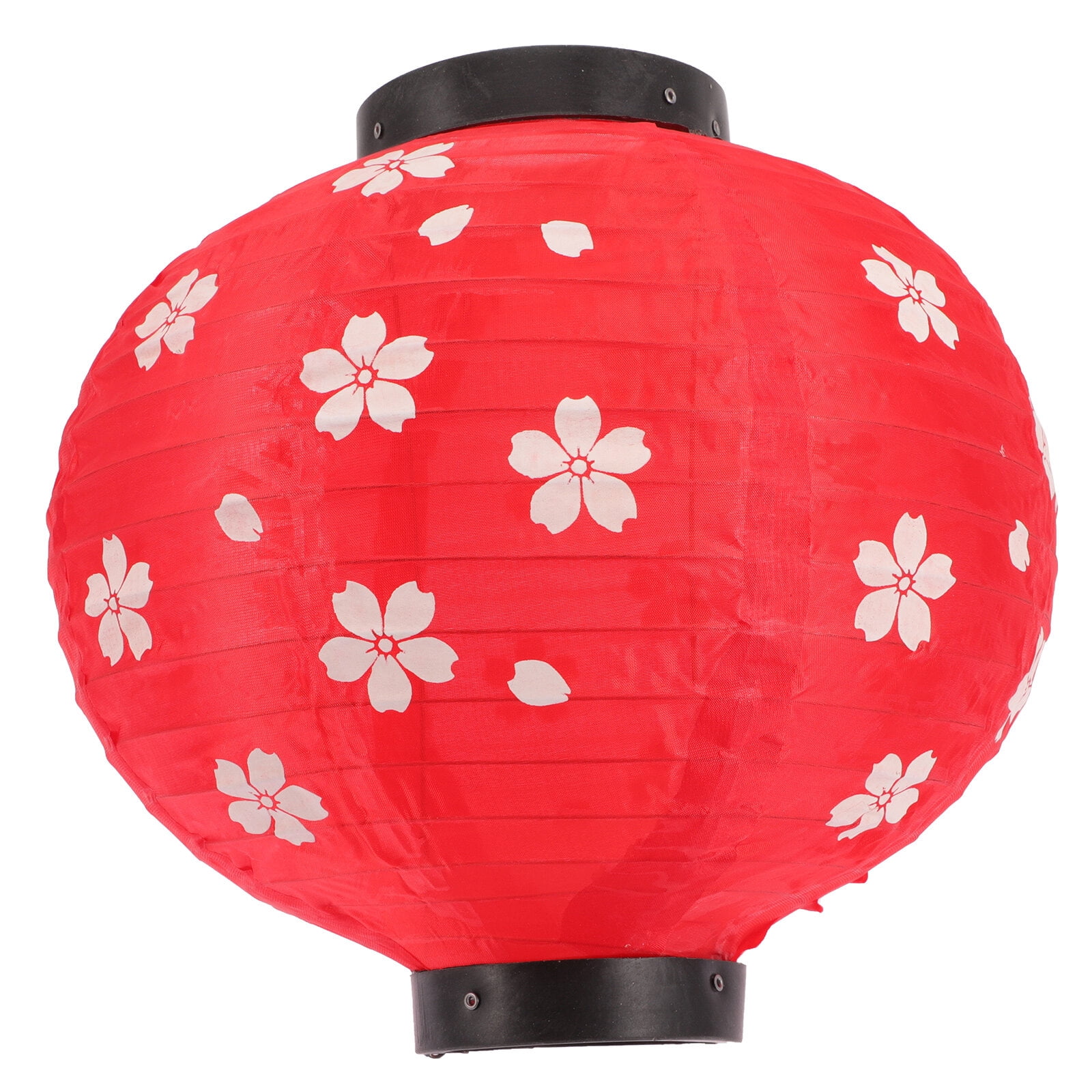 Creative Hanging Lantern Silk Cloth White Lanterns Candle Outdoor Pink ...