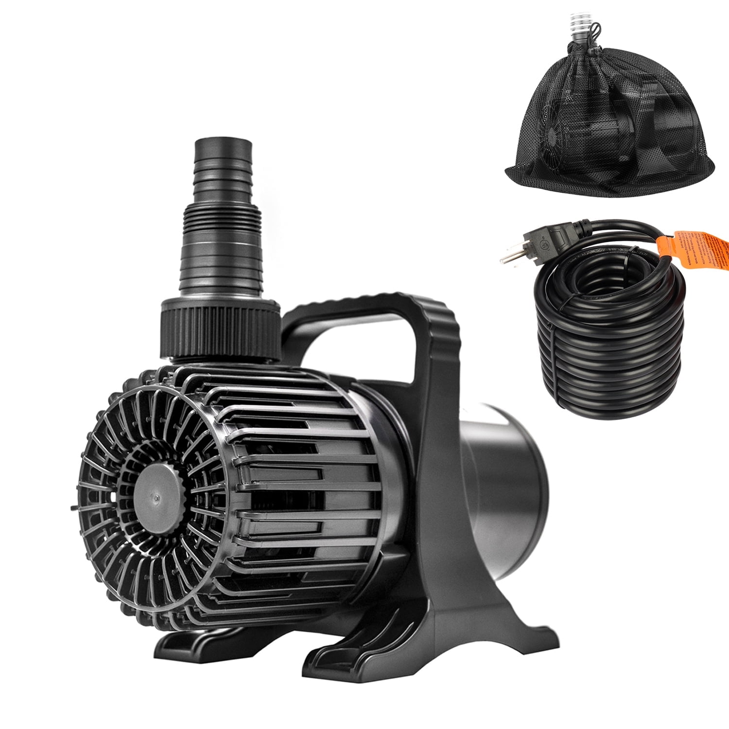 Outdoor Large 5600gph-305W 32.8FT Pond Water-fall & Kio Fish Fountain-s ...