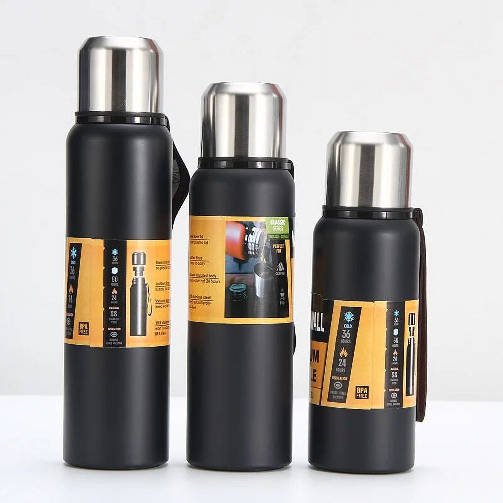 Outdoor Large Capacity Thermos Bottle Portable Vacuum Flask Insulated ...