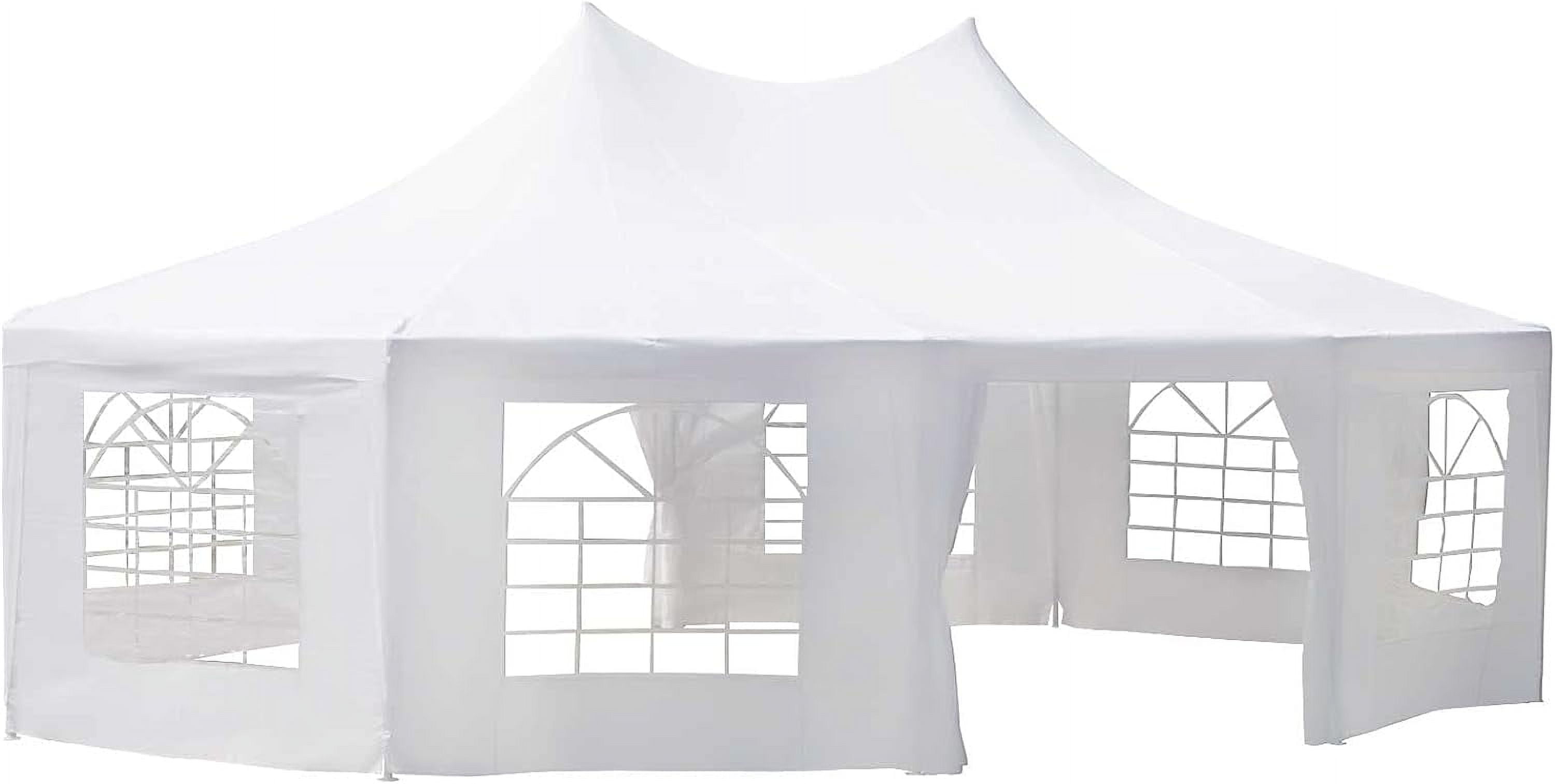 Outdoor Large Tent Gazebo - White - Walmart.com