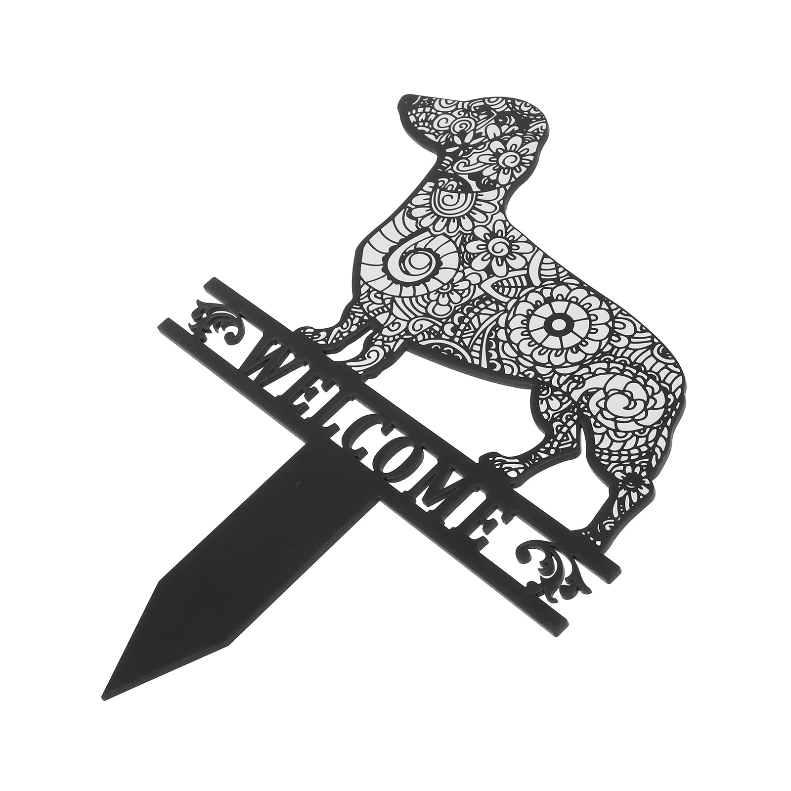 Outdoor Lawn Animal Stake Decorative Dog Animal Stake Creative Animal ...