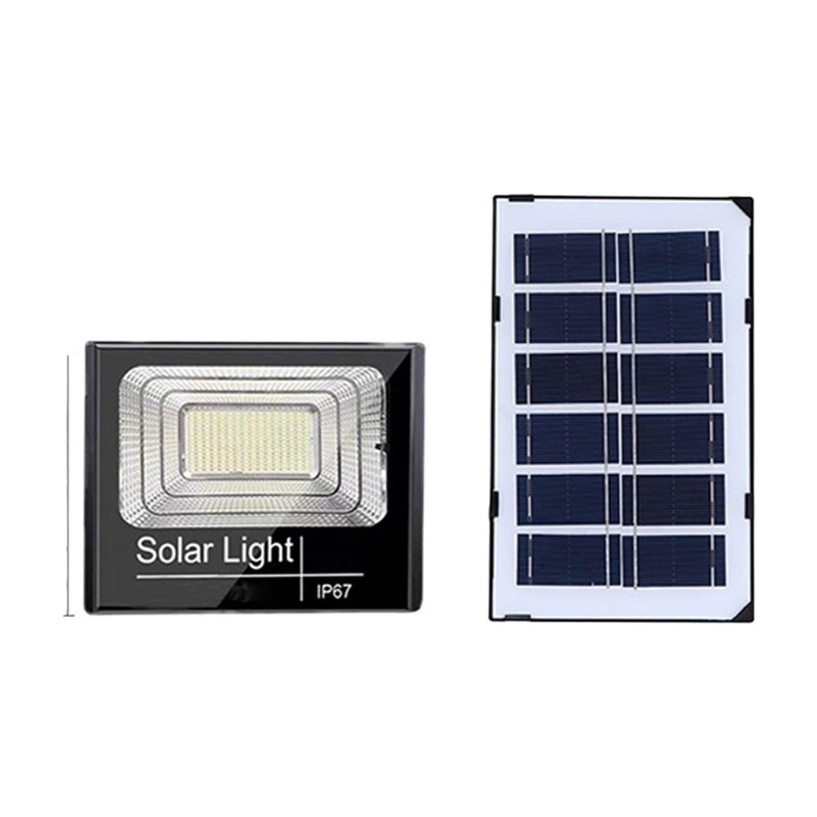 Outdoor Led Projector Solar Flood Light Led Reflector Floodlights Remote Control Garden Sunlight ...