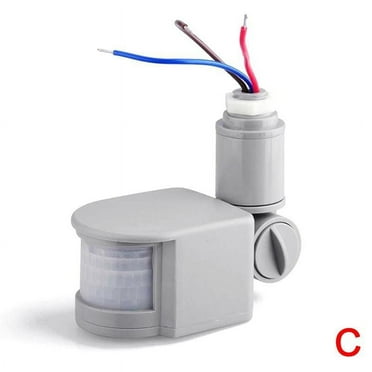 Walmart Outdoor Security Infrared Wall Light Switch, 180° PIR Motion ...