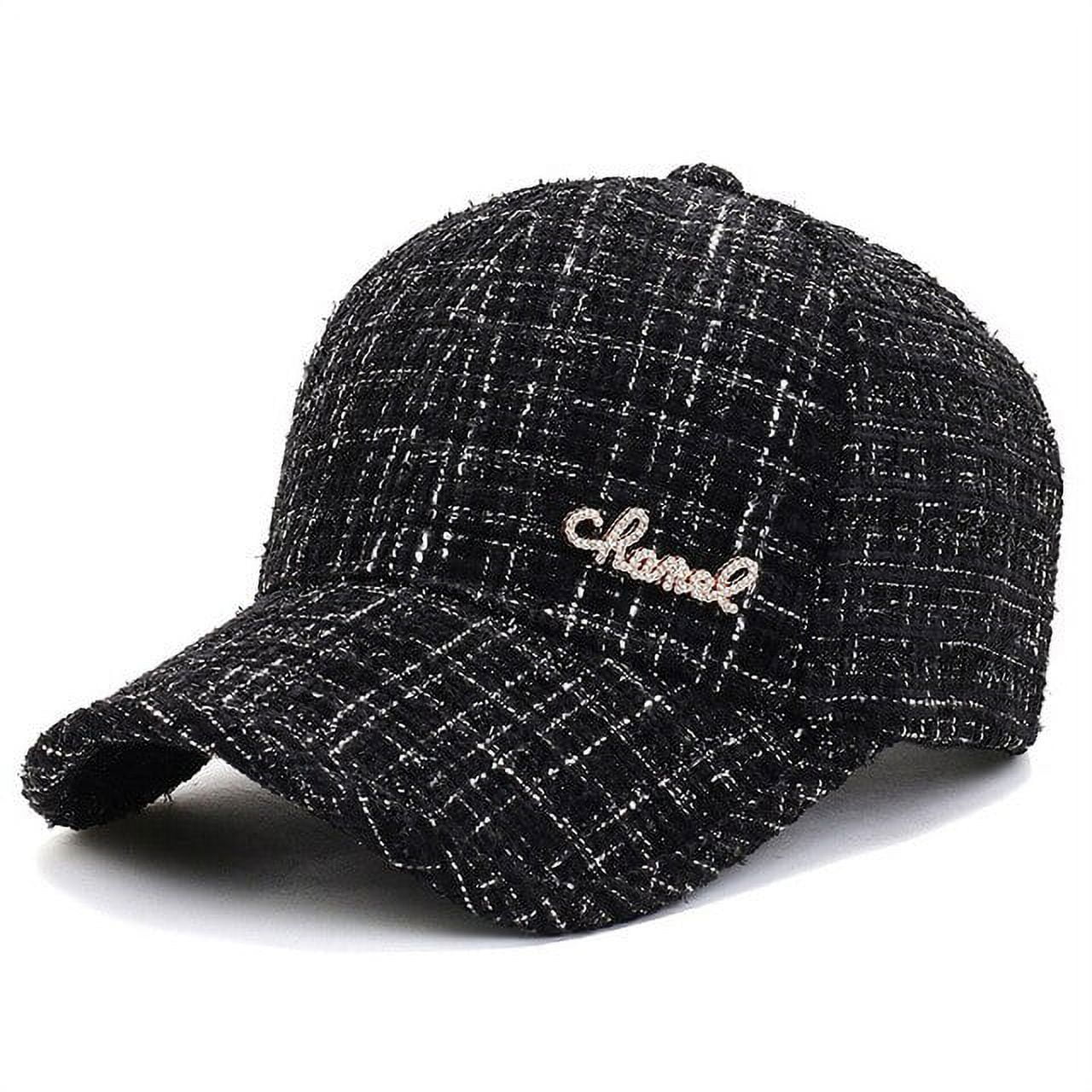 Outdoor Leisure Baseball Cap Trend Plaid Cap Fashion Sun Hat Sun ...