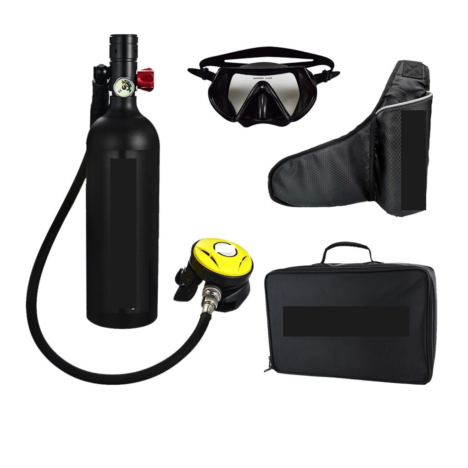 Outdoor Leisure Portable Diving Respirator Adult Style Equipped With ...