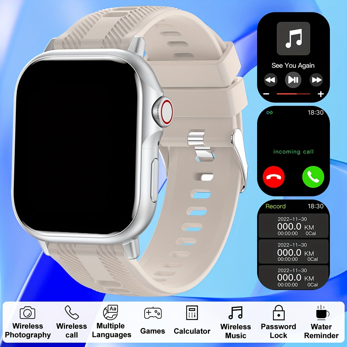 Outdoor Leisure Watch 2.01 Inch 10 Days Extra Long Life Hands-Free ...