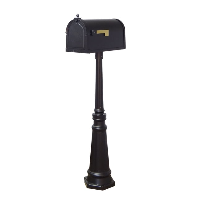 Outdoor Letter Holder Berkshire Curbside Mailbox with Locking Insert ...