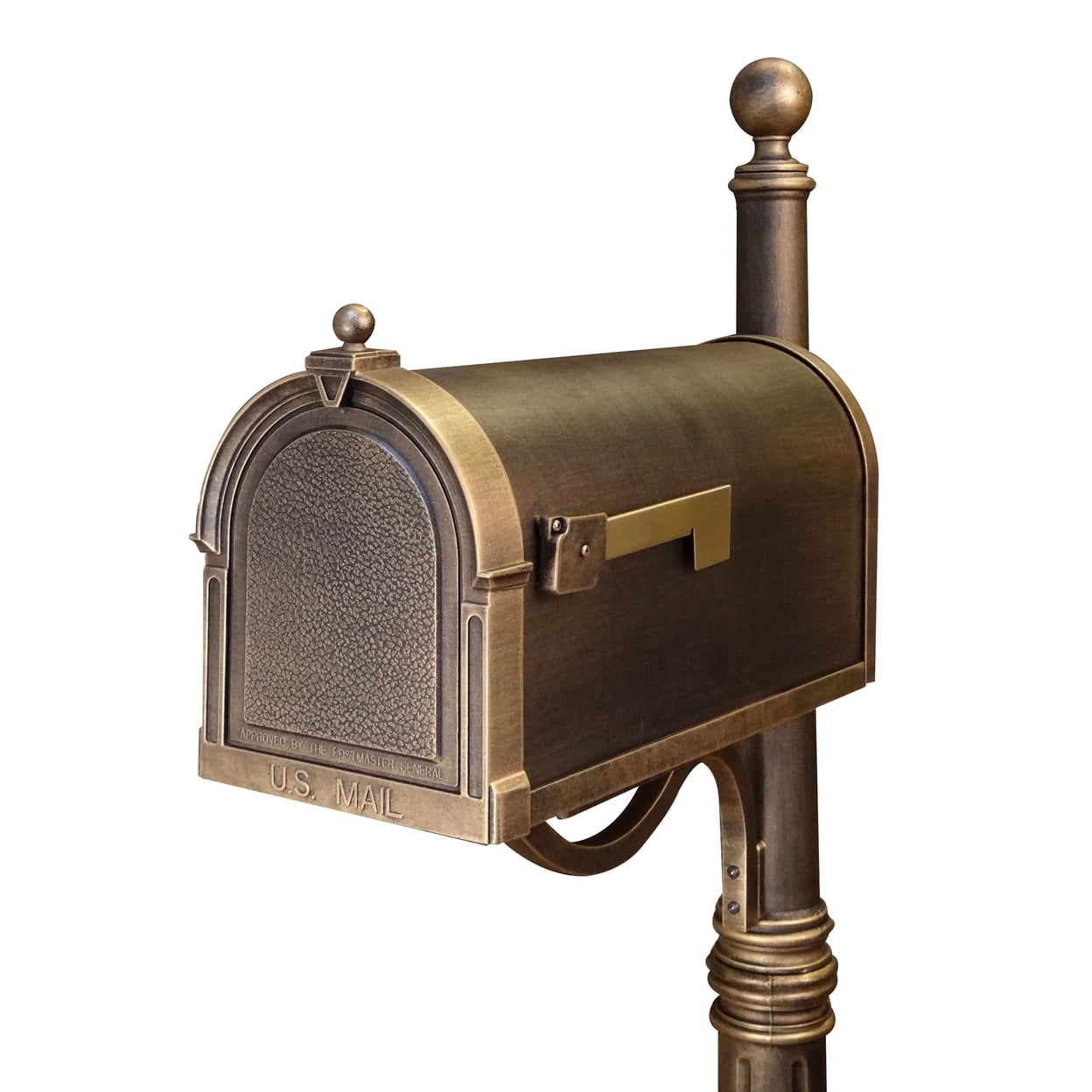 Outdoor Letter Holder SCB-1015-BRZ Berkshire Curbside Mailbox - Hand ...
