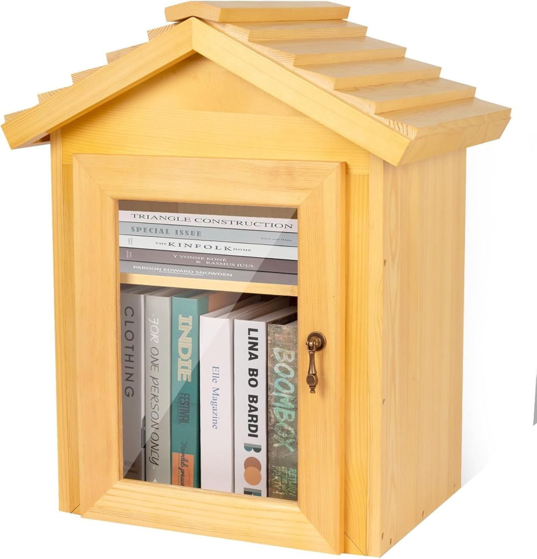 Outdoor Library Book Box - Double Free Literature Exchange Box Outdoor ...
