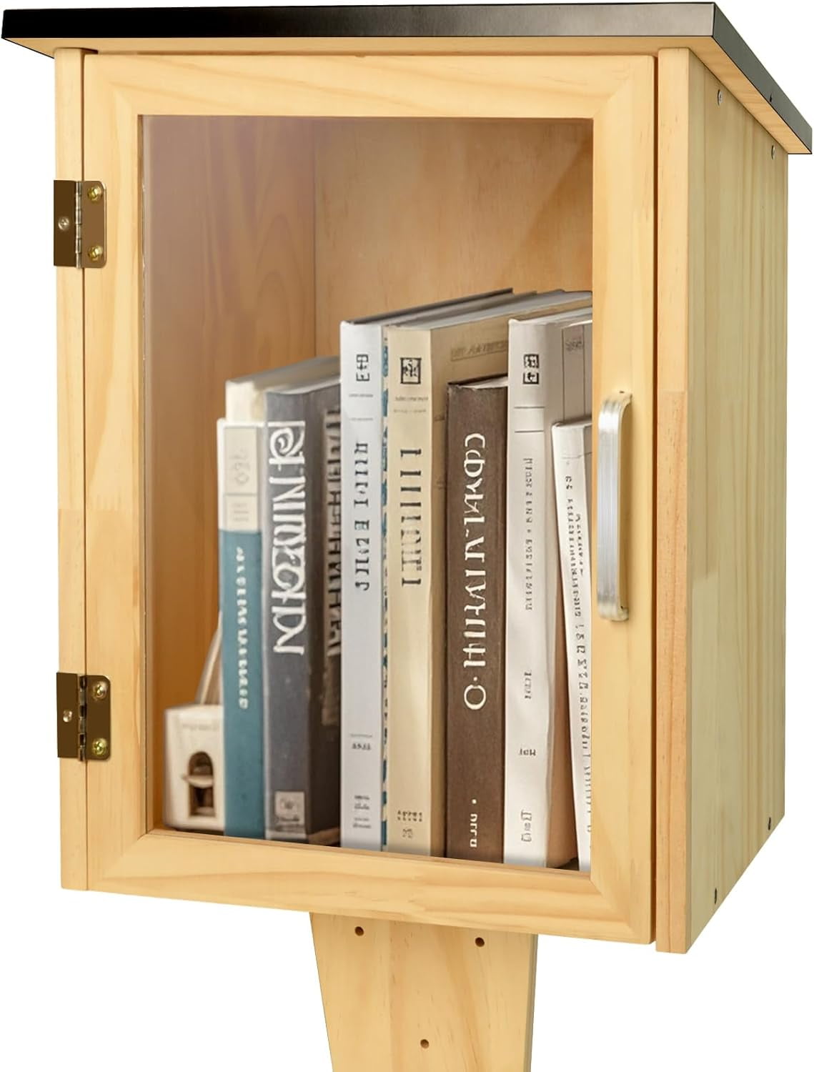 Outdoor Library Book Box, Little Library for Sharing books, DIY Storage ...