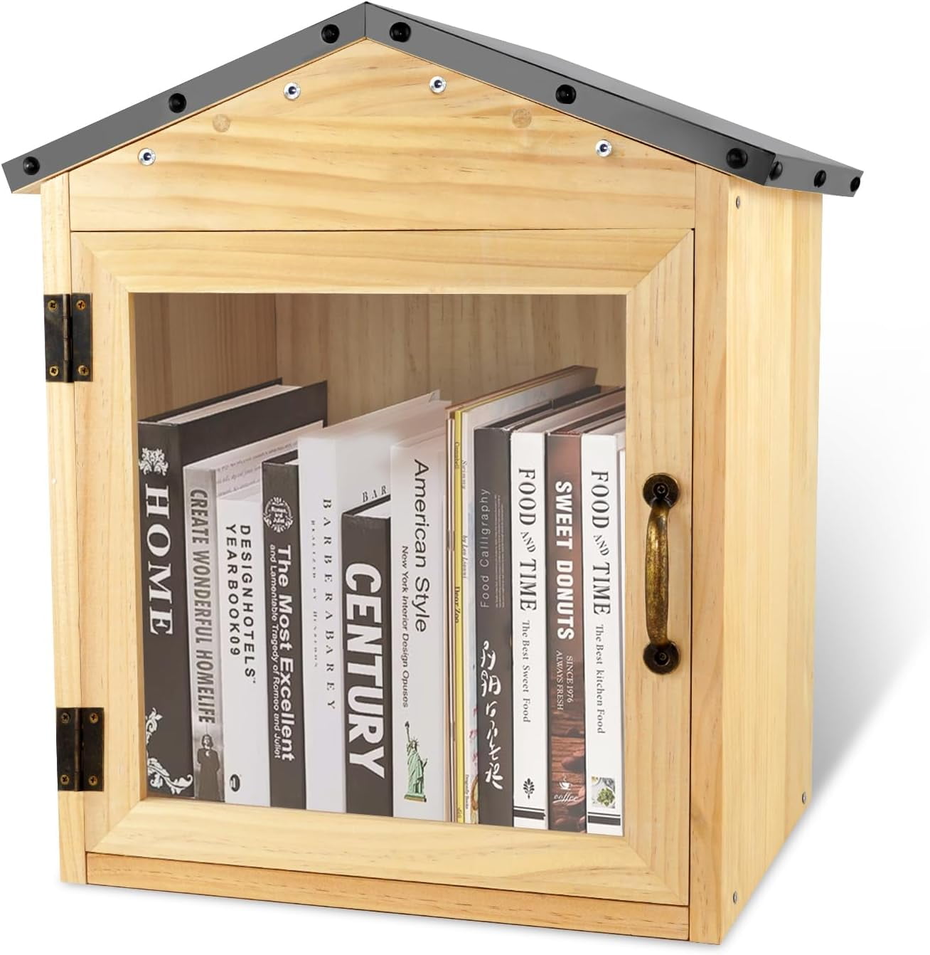 Outdoor Library Box Literature Exchange Box Outdoor Book Storage Little ...