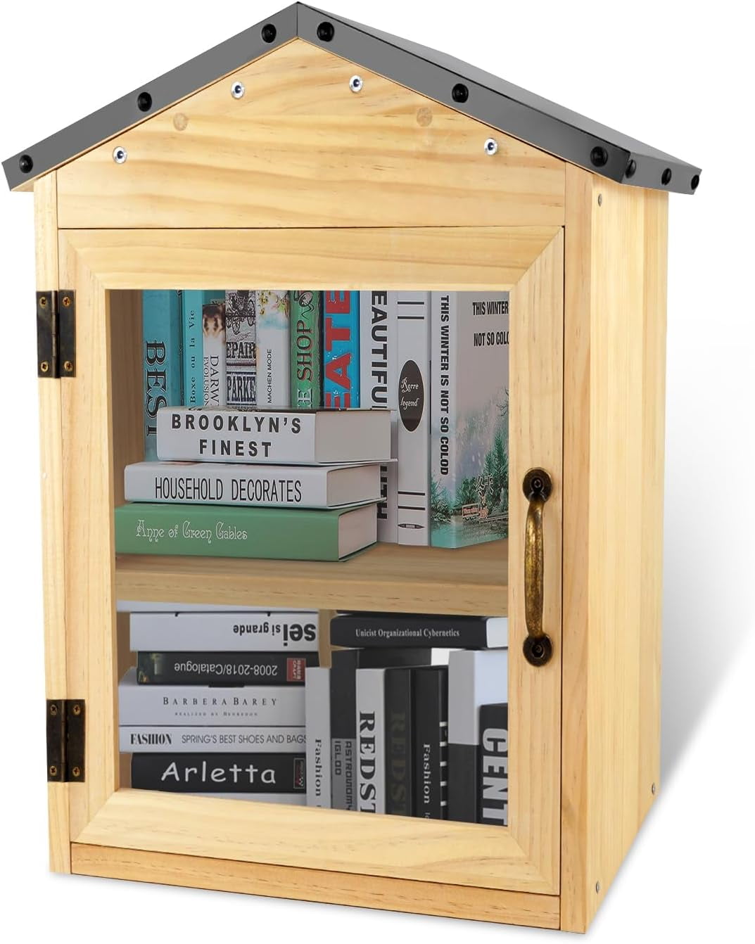 Outdoor Library Box Literature Exchange Box Outdoor Book Storage Little ...