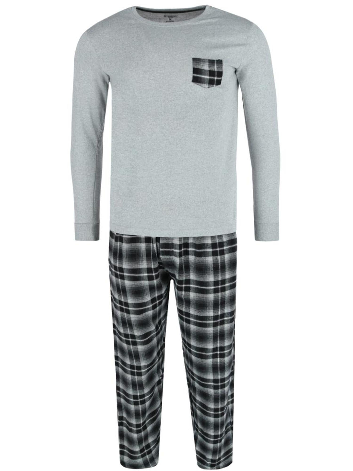 Outdoor Life Long Sleeve and Flannel Pant Pajama Set (Men) - Walmart.com