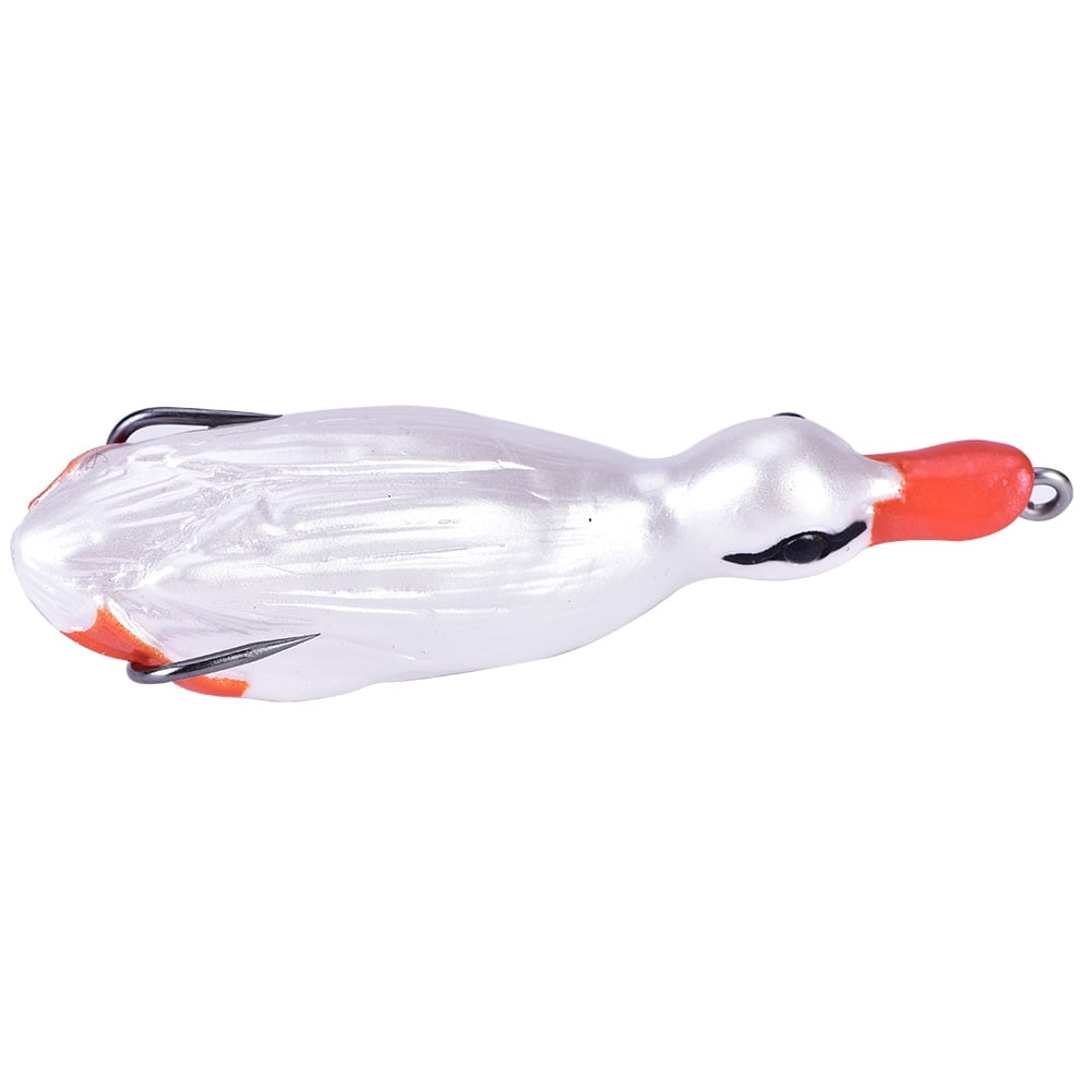 Outdoor Lifelike Duck Saltwater Freashwater Fishing Soft Bait Plastic ...