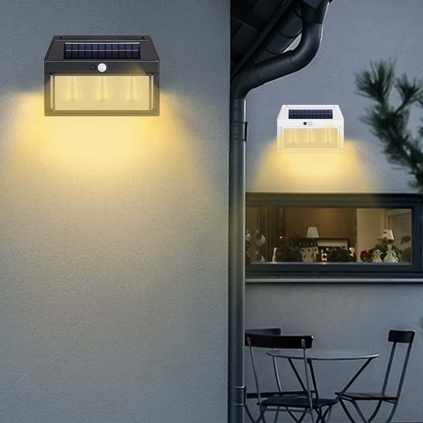 Outdoor Light Sensor Motion Activated, Waterproof Outdoor Lighting ...