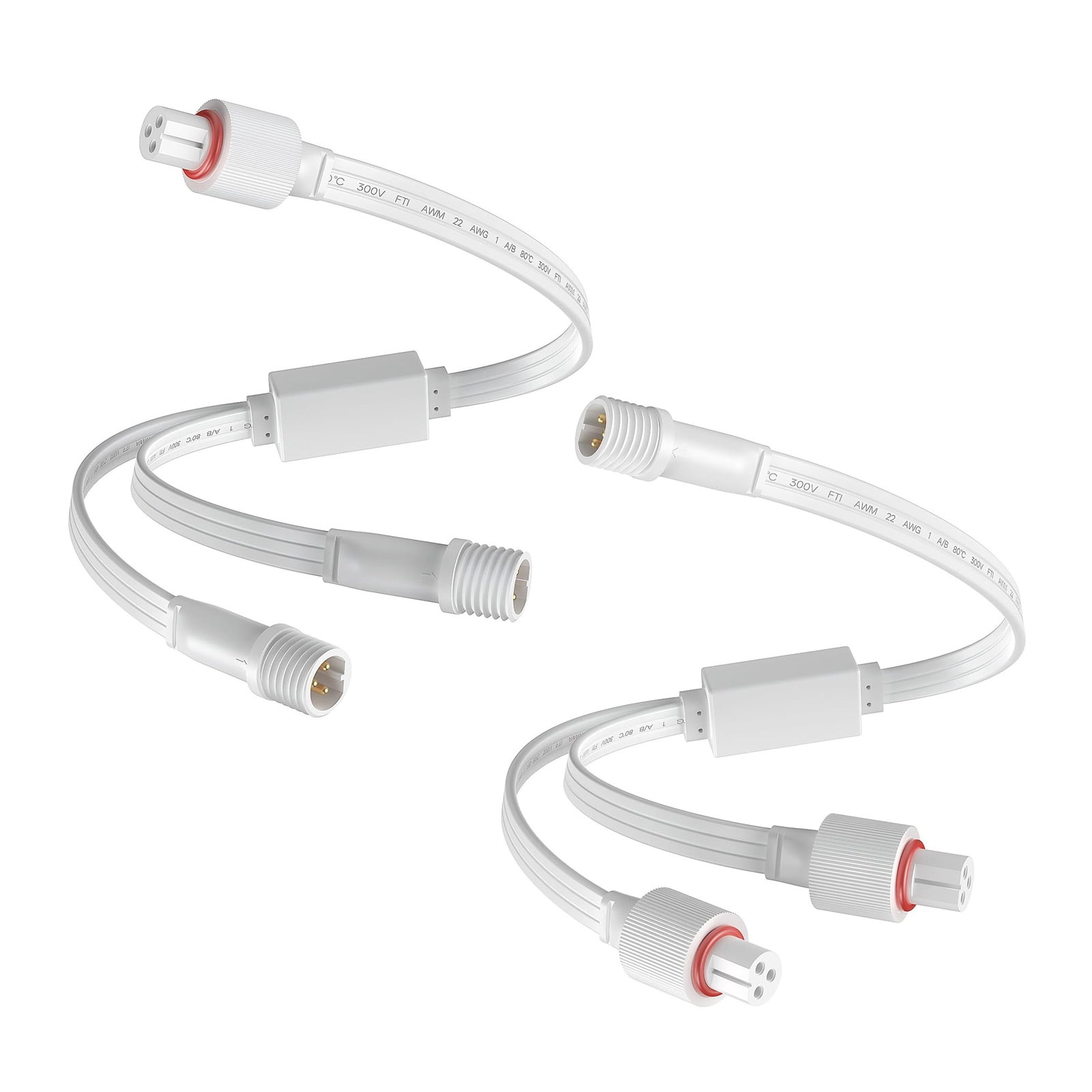 Outdoor Light Splitter with Double Power Supply Waterproofed Extension ...