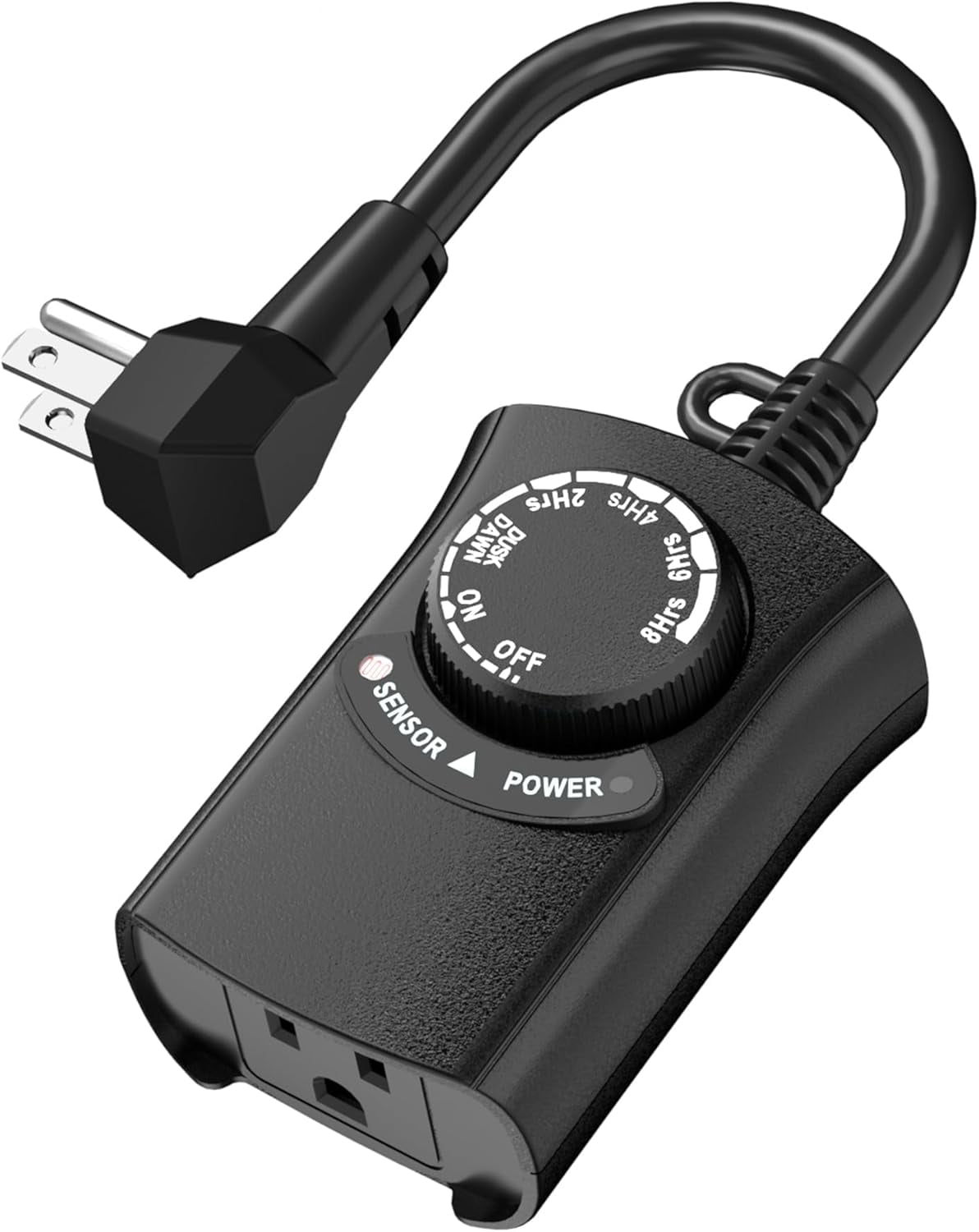 Outdoor Light Timer Waterproof, Weatherproof Photocell Dusk to Dawn ...