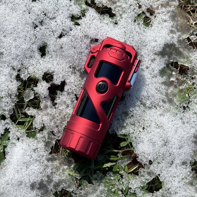 Outdoor Lighter Strong Light Torch Intelligent Windproof Lighters ...