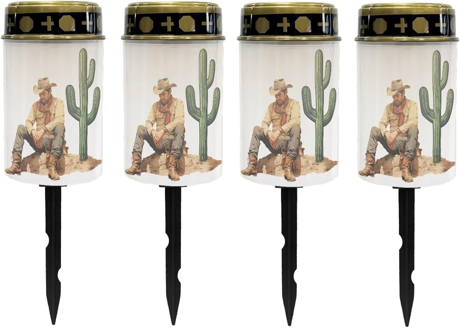 Outdoor Lights Solar Powered Flameless Candle Cemetery Votive Candles ...