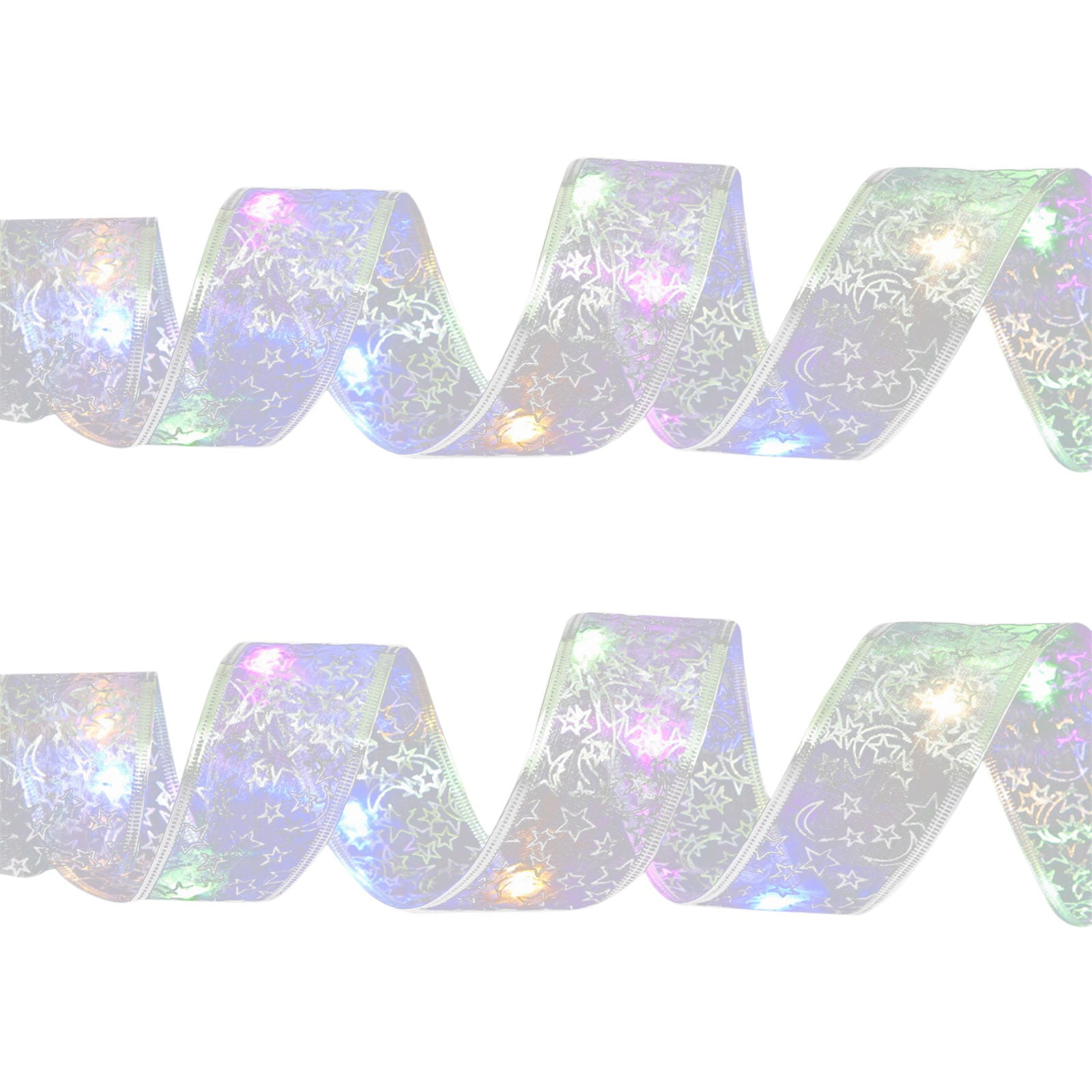 Outdoor Lights String Novelty Christmas Ribbon Fairy Lights Christmas ...