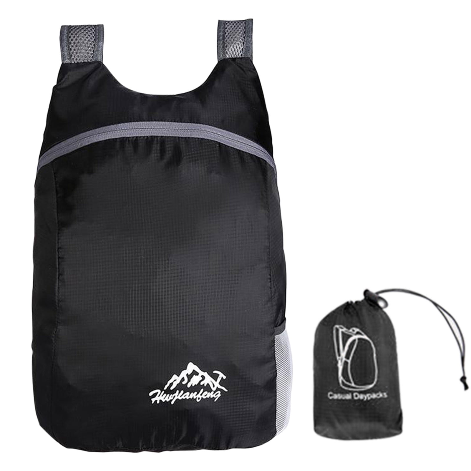 Outdoor Lightweight Sports Bag Backpack Polyester Travel Bag Folding ...