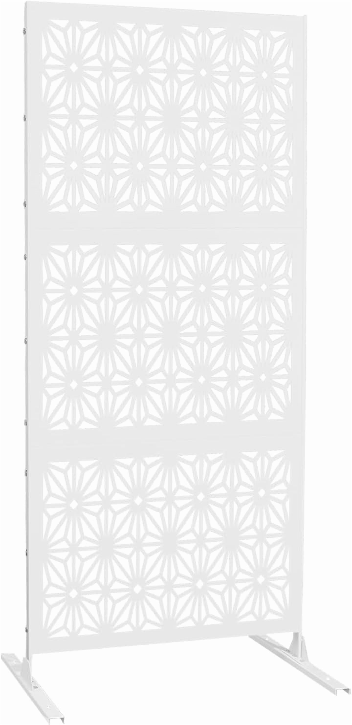 Outdoor Living Privacy Screen, Metal Privacy Screen Outdoor Privacy ...