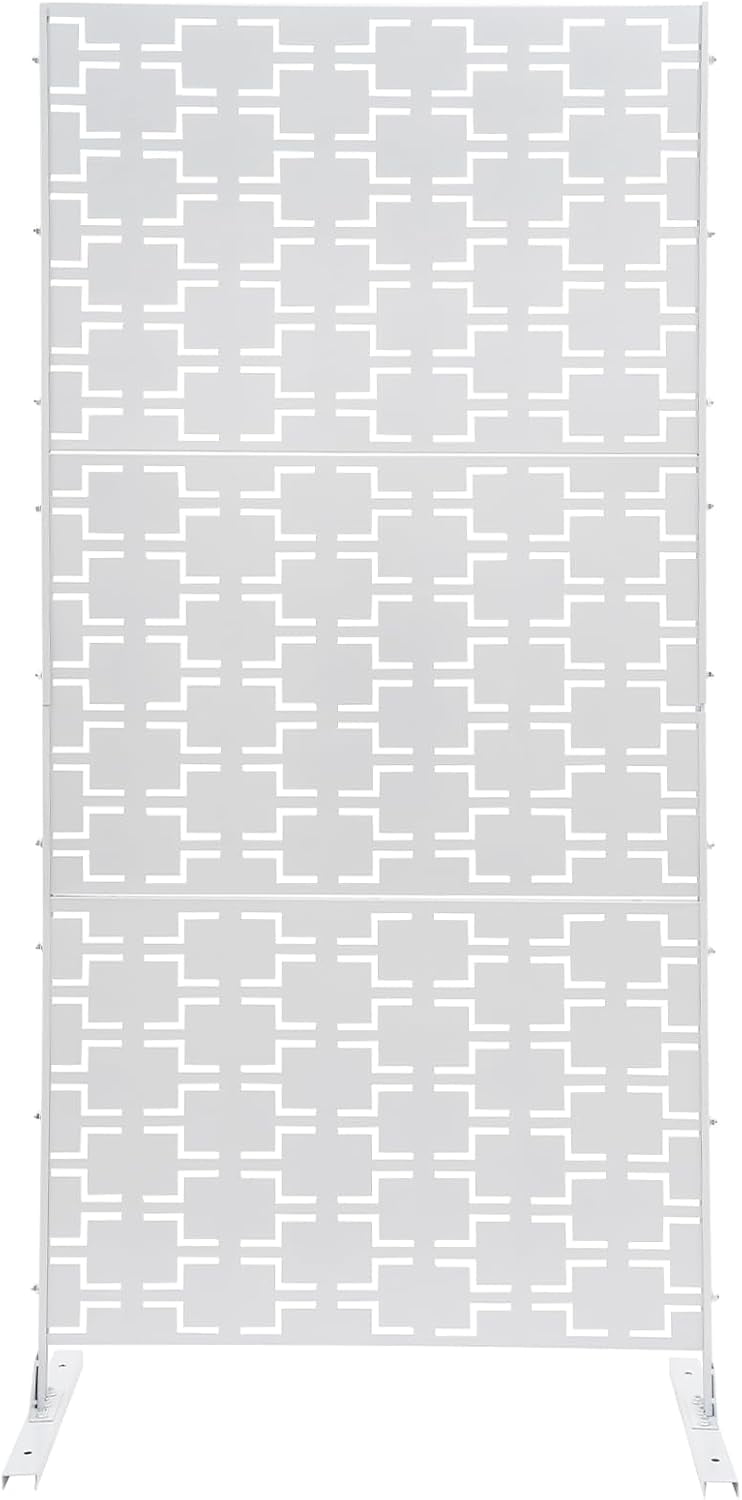 Outdoor Living Privacy Screen, Metal Privacy Screen Outdoor Privacy ...