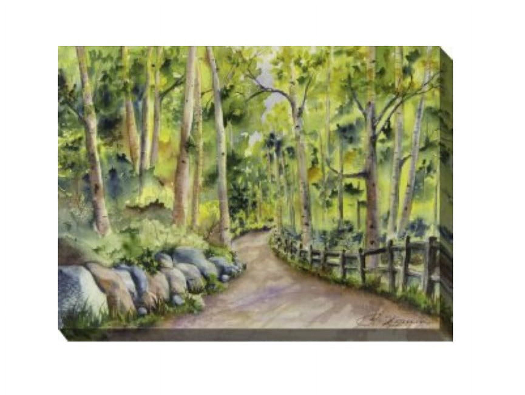 Outdoor Living and Style Green and Brown Western Slope Outdoor Canvas ...