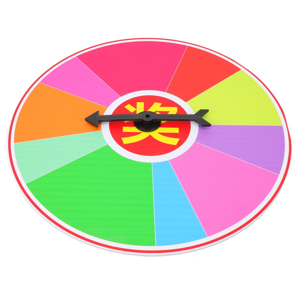 Outdoor Lottery Turntable Game Prop Toy Wheel Pool Party Child ...