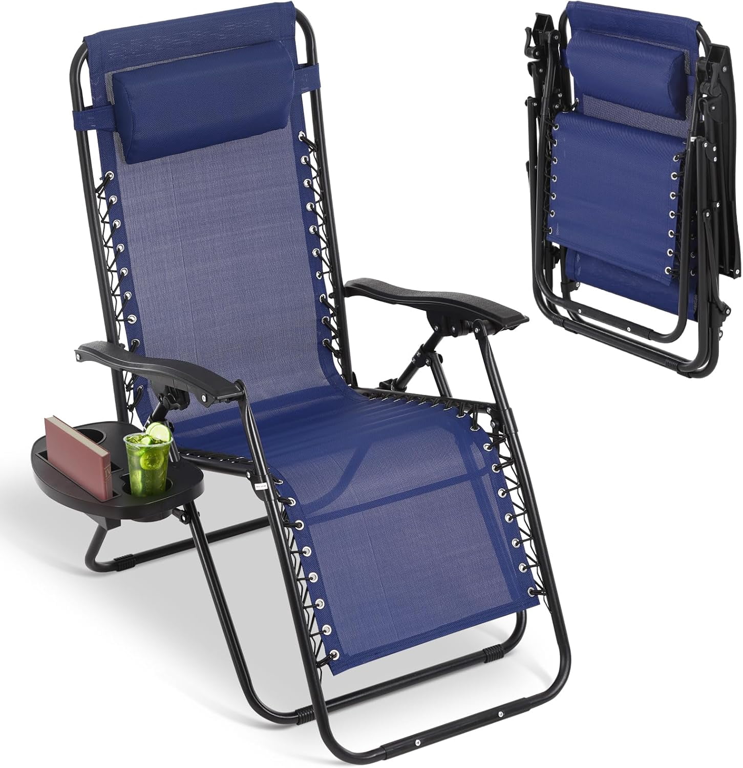 Outdoor Lounge Chair Zero Gravity Chairs Folding Patio Chair Anti ...