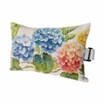 Outdoor Lumbar Pillow for Chaise Lounge Chair 1 Pack Blue Pink ...