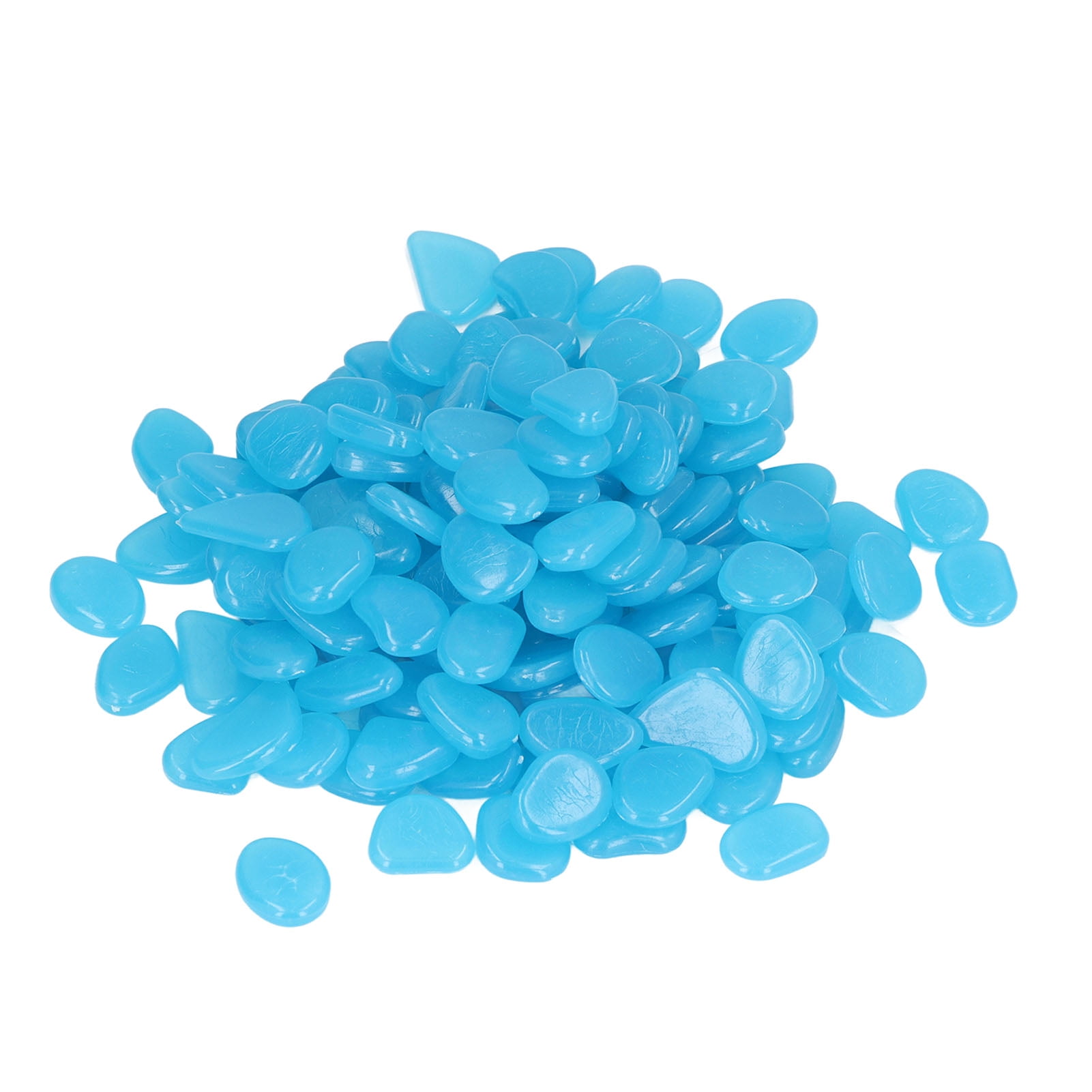 Outdoor Luminous Stones, Colorful Fluorescent Luminous Pebbles ...