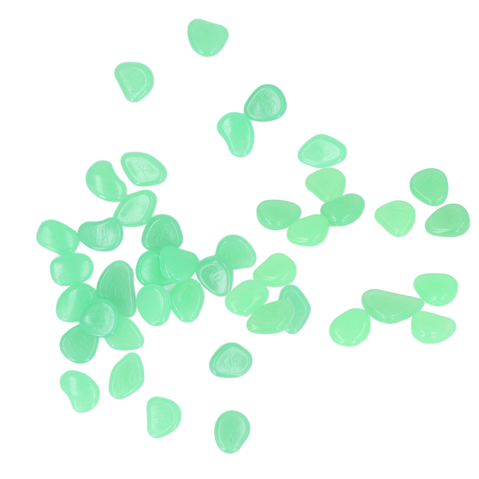 Outdoor Luminous Stones, Colorful Fluorescent Luminous Pebbles ...