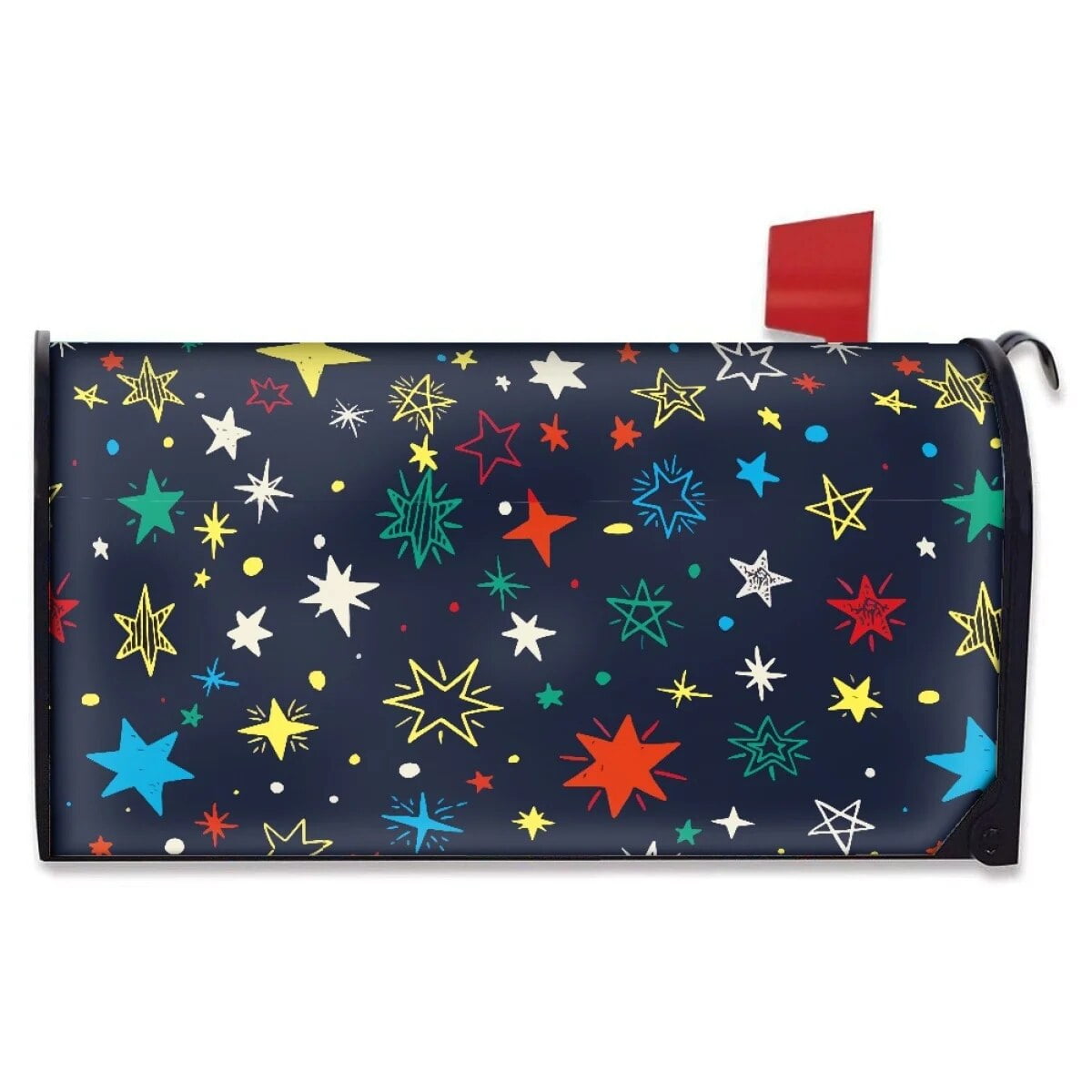 Outdoor Mailbox Cover Beautiful Planet Design Mail Box Cover Polyester ...