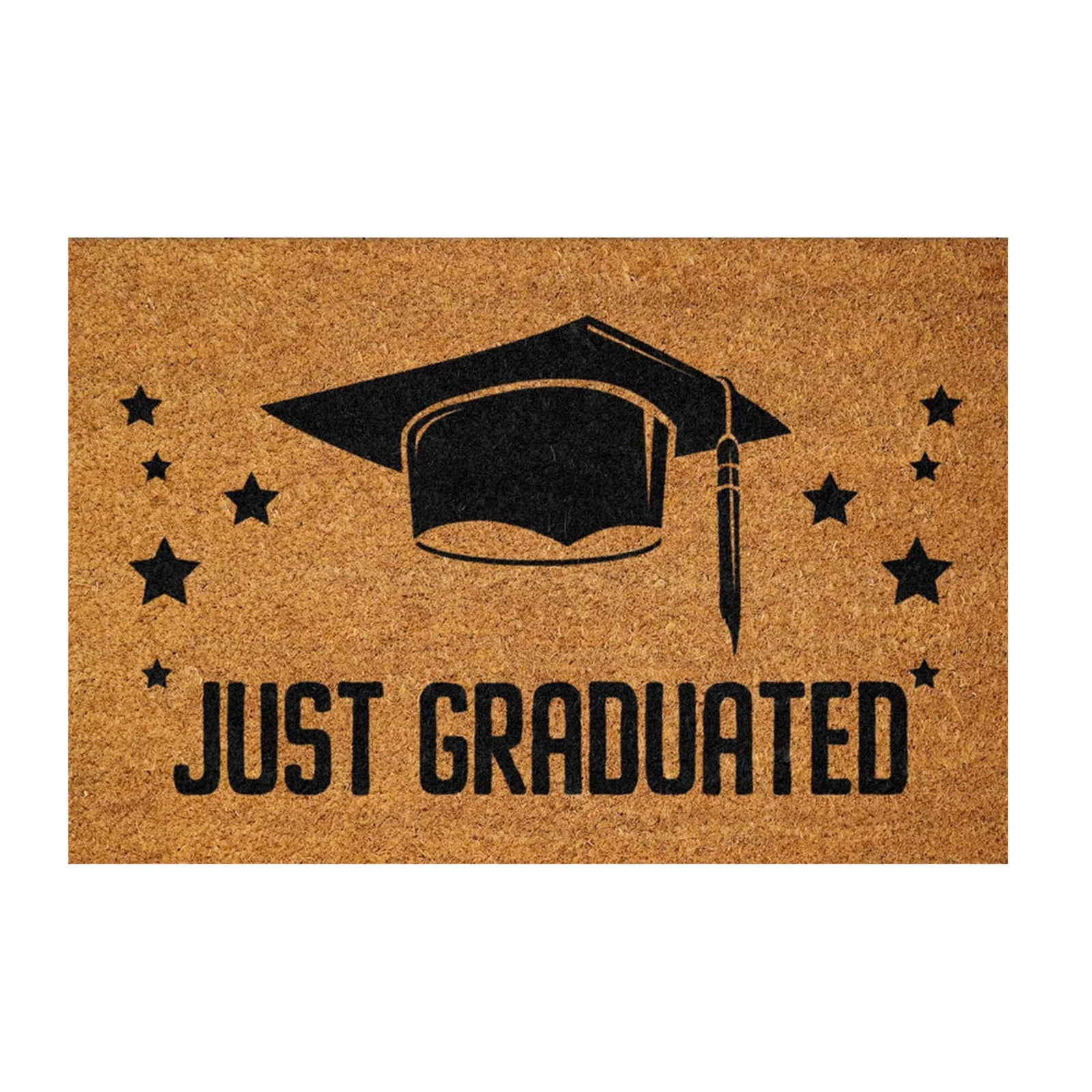 Outdoor Mat Coco Coir Door Mat with Heavy Duty Backing Welcome Doormat ...