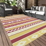 Stylish Camping Outdoor Reversible Graphic Patio Mat - Walmart.com