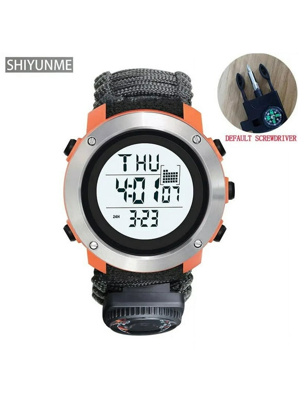 Military Watch With Compass