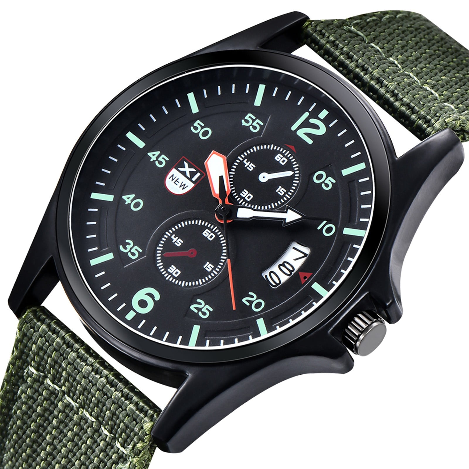 Outdoor Mens Date Stainless Young Men Watches Steel Military Sports ...