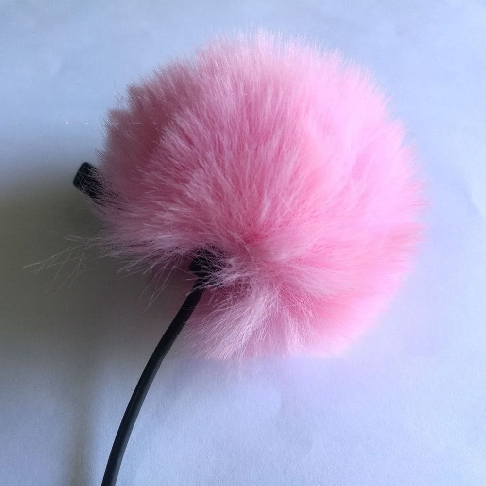 Outdoor Microphone Furry Windscreen Muff for 5-10mm microphone Fur Wind ...