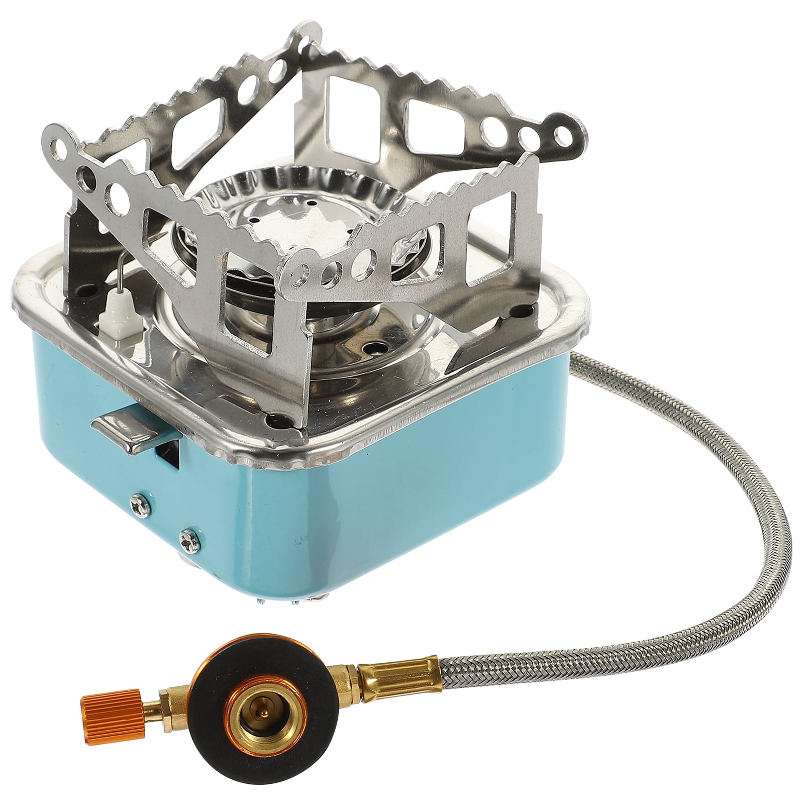 Outdoor Mini Square Stove Gas Portable Folding Cassette Camping Burner ...