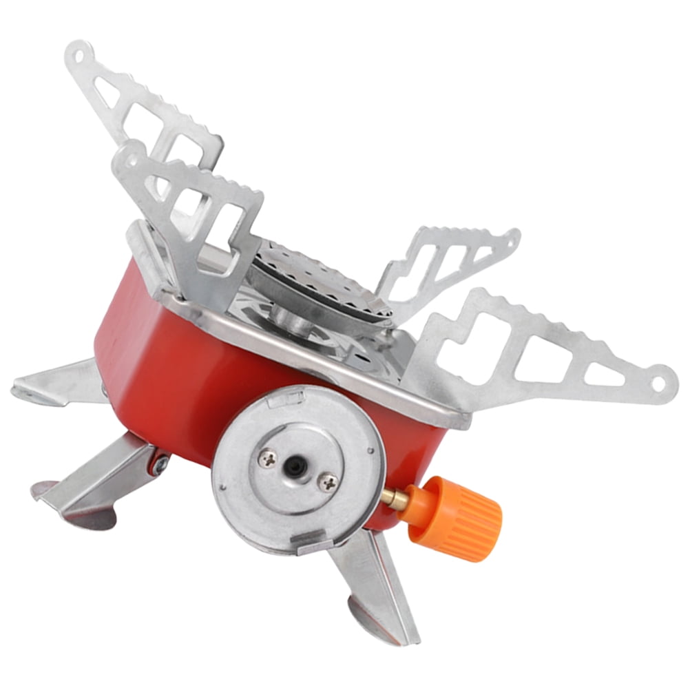 Outdoor Mini Stove Portable Tent Camping Burner Metal Combustion ...