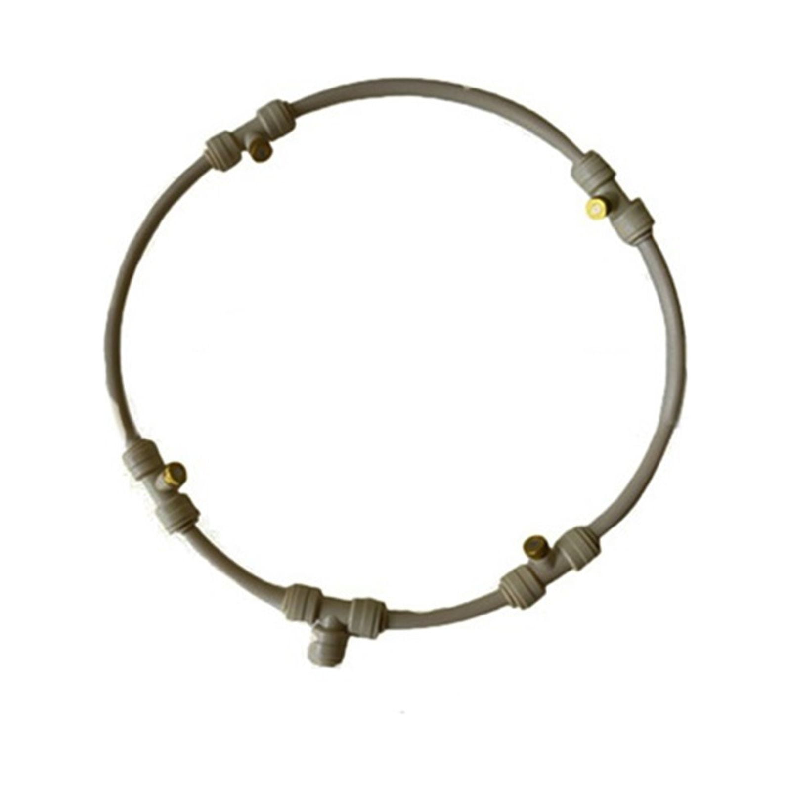 Outdoor Misting Fan Cooler Water Cooling Patio Mist Garden 4 Nozzle 3m ...